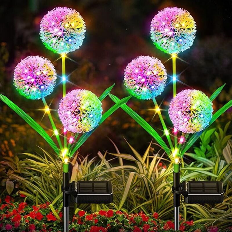 Dandelions Solar Flower Light - Multi-coloured